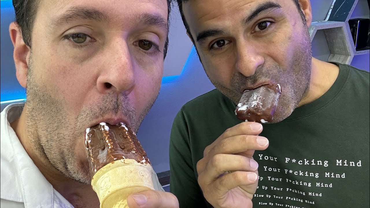 CHUPANDO HELADOS TONÉ DE RIGO CON PEDRO DURANGO - YouTube