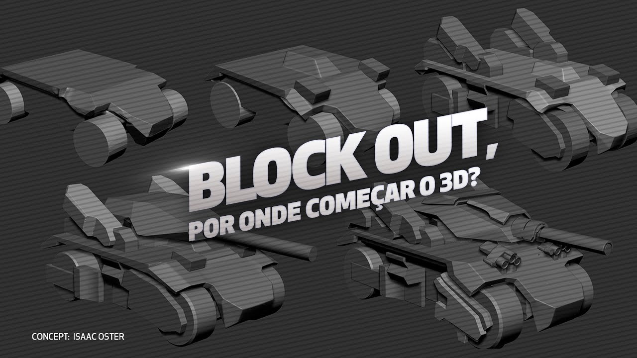 Block Out, por onde começar o 3D? - YouTube
