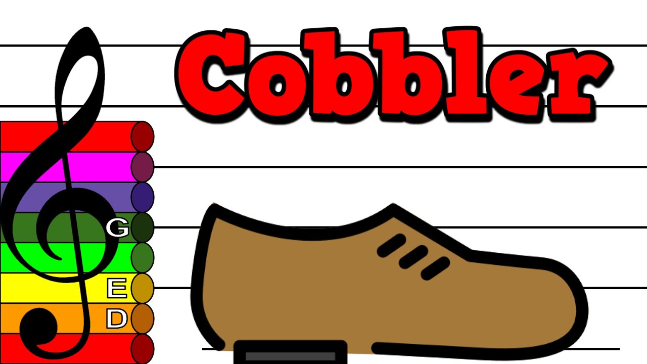 Cobbler Cobbler - Treble Clef Boomwhacker Play Along - YouTube