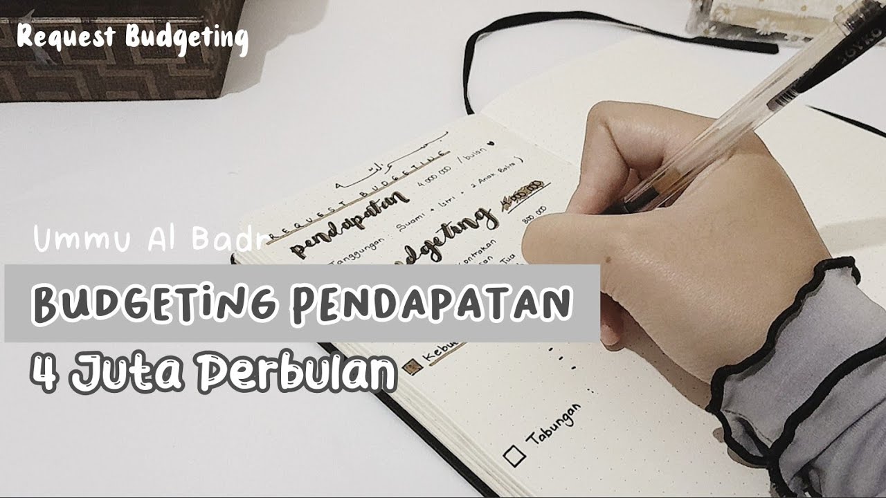 BUDGETING PENDAPATAN 4 Juta Perbulan, Budgeting Keuangan, Budget & Save ...