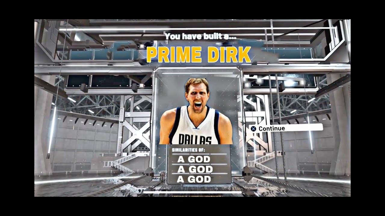 I MADE THE BEST PRIME DIRK NOWITZKI PF BY ACCIDENT IN NBA 2K20 - YouTube