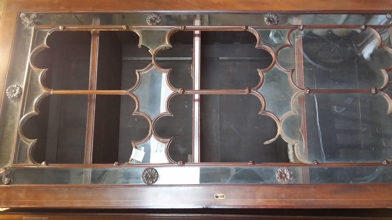Antique Bookcase Restoration - YouTube