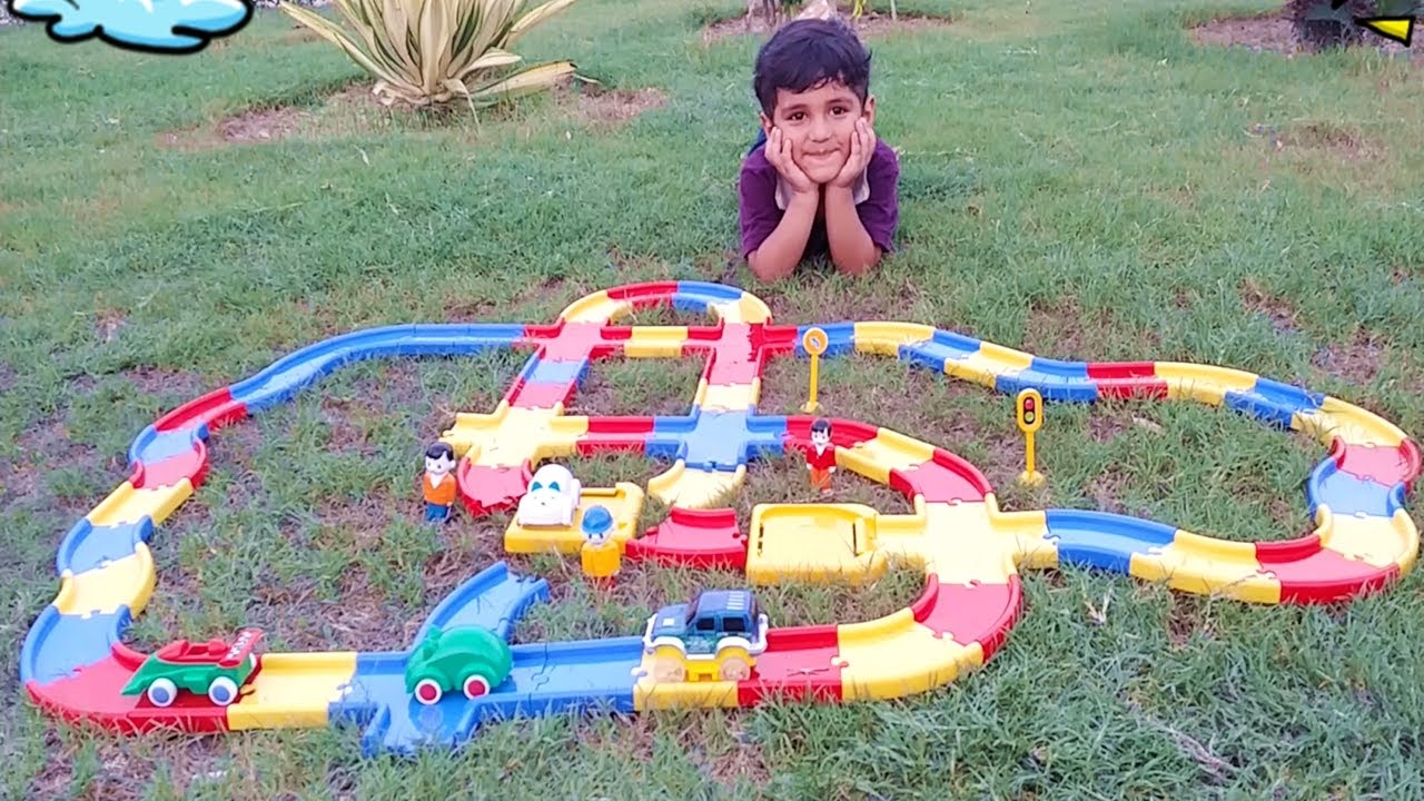 Kids Unbox & Test Racing Speedway | Unboxing Racing Speedway | Racing ...