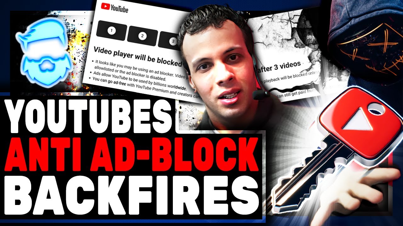 Youtube's WAR On Adblock BACKFIRES Spectacularly! Louis Rossmann Wins ...