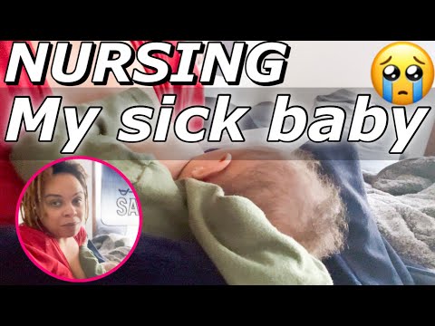This cough she has is breaking my heart Nursing my sick baby back to health. Breastfeeding moms heal