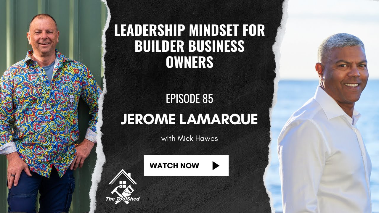 Leadership Mindset for Builder Business Owners - YouTube