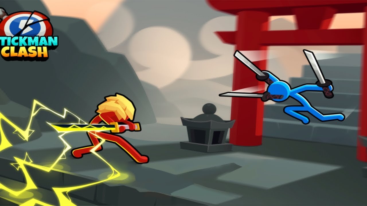 Katana Eléctrica 🗡️⚡ vs Triple Katana 🗡️🗡️🗡️ | Nueva arma en Stickman ...