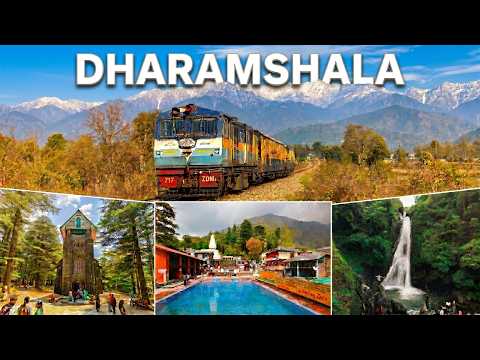 Dharamshala McLeodganj Travel Vlog | Dharamshala Travel Places | Kangra Valley Toy Train Journey