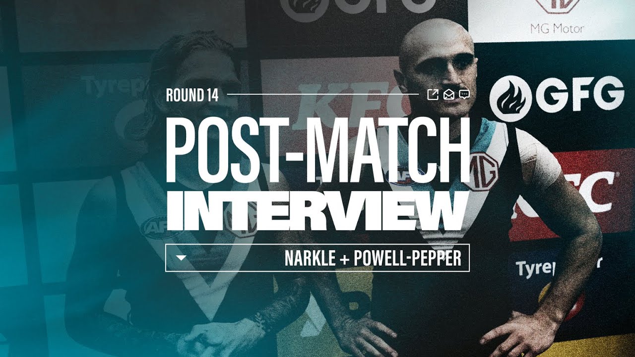 Post-match interview: Quinton Narkle & Sam Powell-Pepper - YouTube