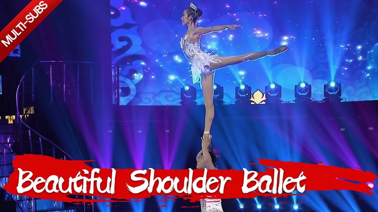Chinese couple presents graceful shoulder ballet | Amazing Chinese ...