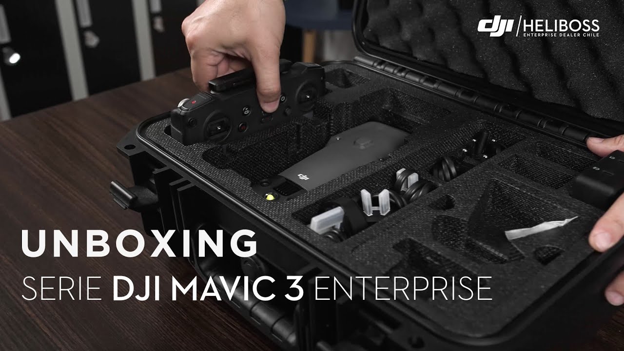 Unboxing MAVIC 3E de la nueva Serie Mavic 3 Enterprise - YouTube
