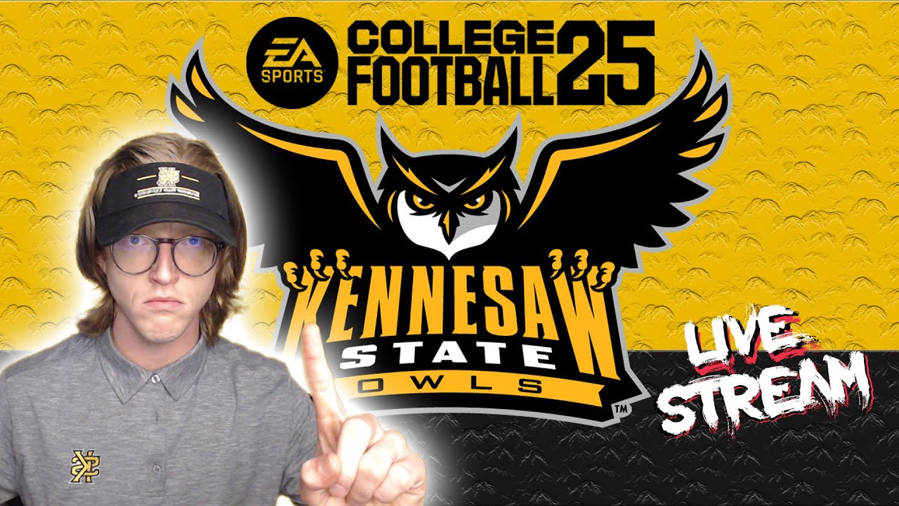 🔴LIVE - BRAND NEW CONFERENCE, NEW CHALLENGE | NEW SEASON | Kennesaw ...