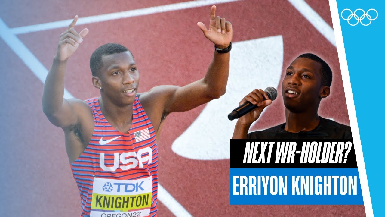 "I always want to be the Number 1" 🥇 Erriyon Knighton - YouTube
