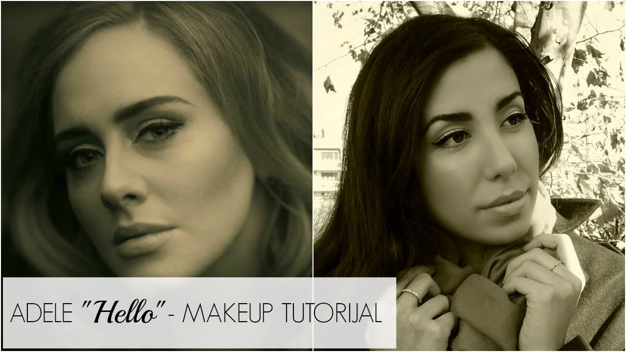 Adele - Hello /makeup tutorial - YouTube