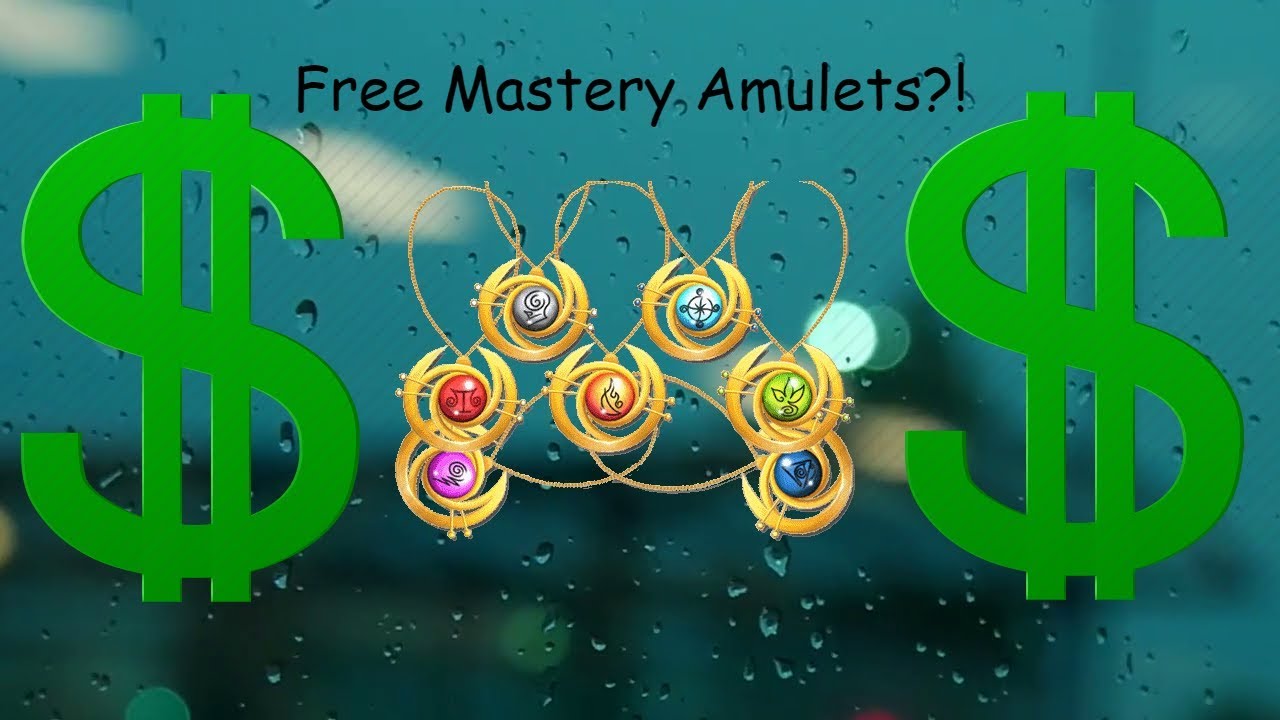 Wizard101: How to get FREE mastery amulets! - YouTube