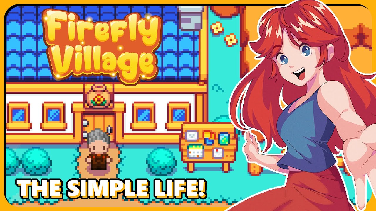 NEW BITE-SIZED COZY FARMING LIFE SIM! Firefly Village - YouTube