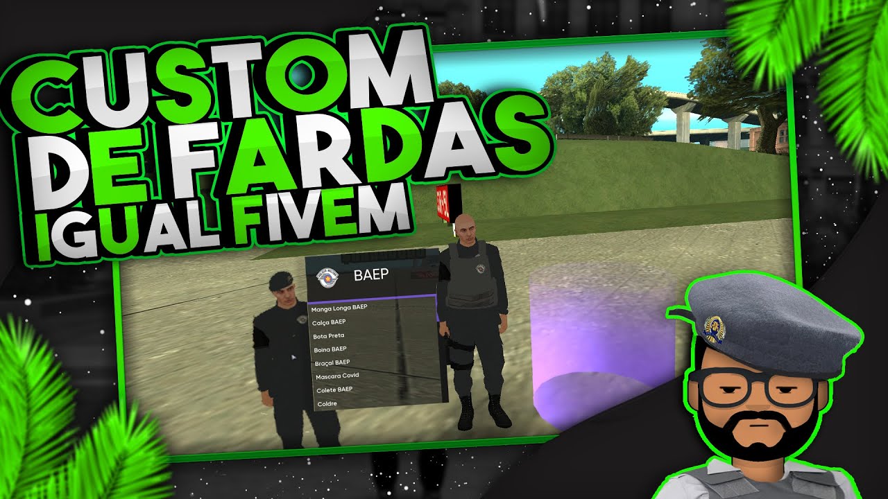 Custom de Fardas Igual FiveM GTA RP [MTA:SA] - YouTube