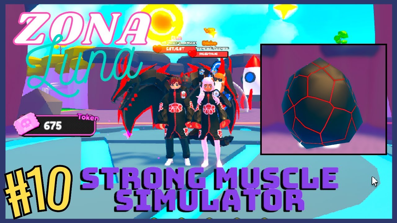 🌑🌜 Desbloqueamos la zona LUNA - Strong muscle simulator #roblox 🌛🌑 ...