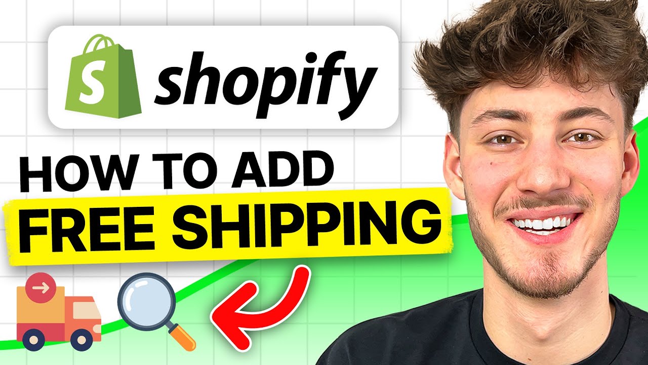 How To Add Free Shipping on Shopify (2025 Tutorial) - YouTube