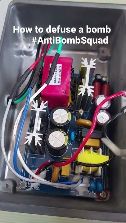 how to defuse a bomb - YouTube