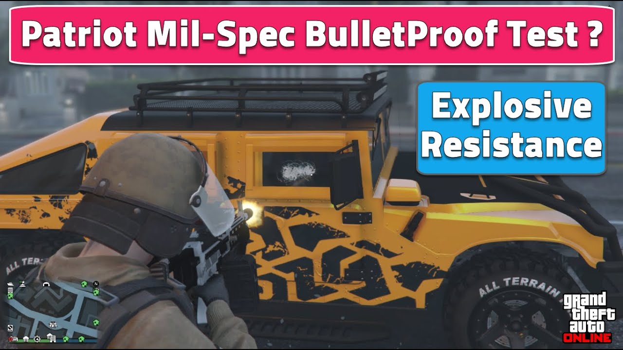 Patriot Mil-Spec Test BulletProof All Weapons - Windows & Armor ...