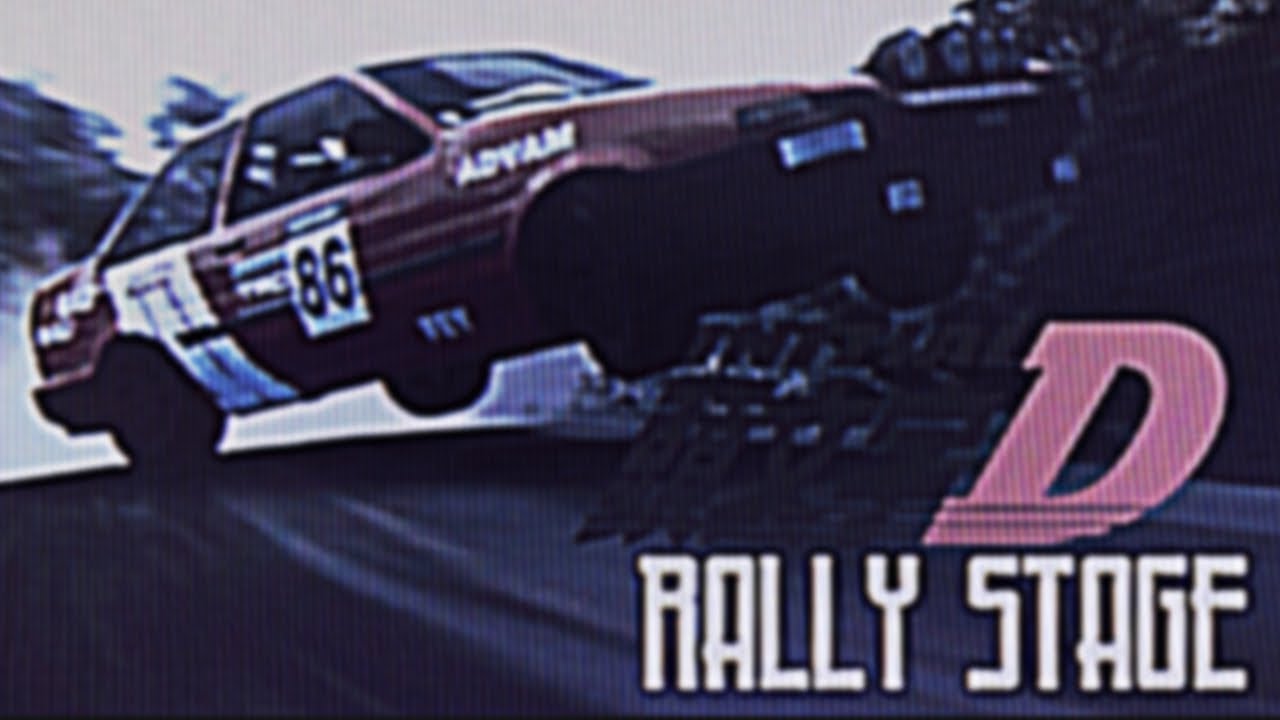 Initial D - Rally Stage【 ラリー 】(SHOTGUN KILLER) - Takumi's Qualifying ...