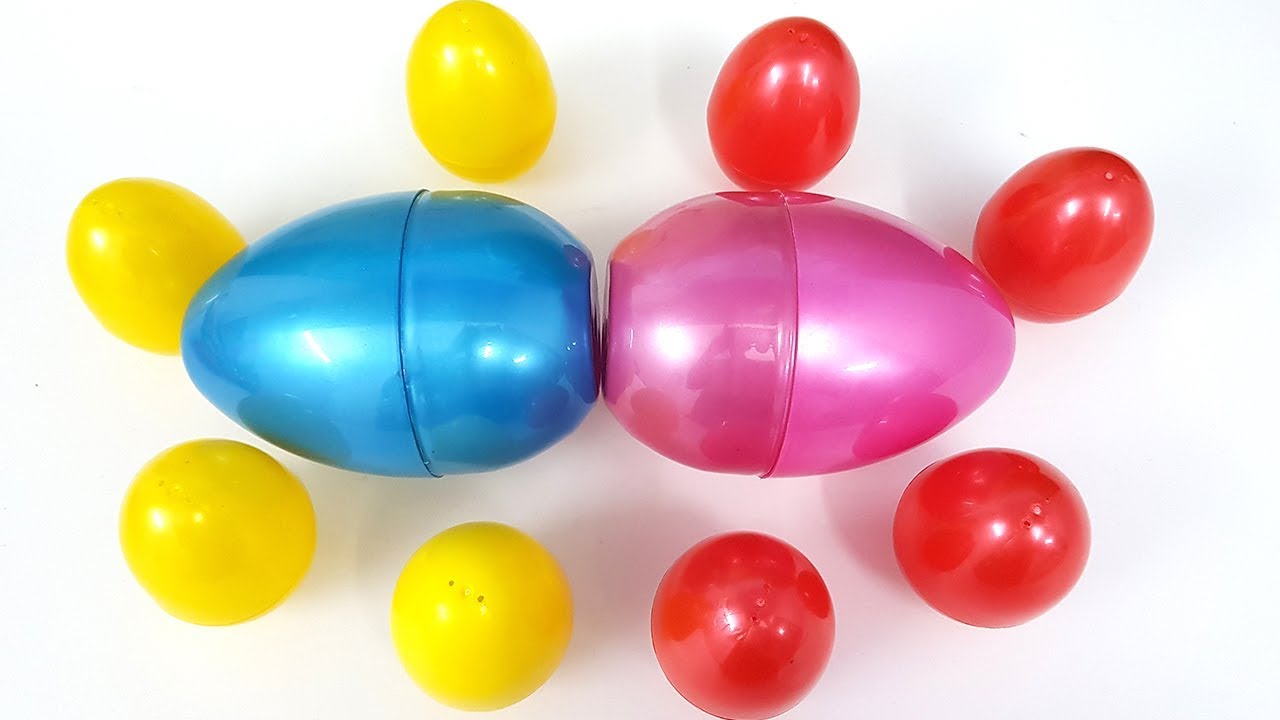 Learn Colors with Surprise Eggs Learn Colors for Children Surprise Egg ...