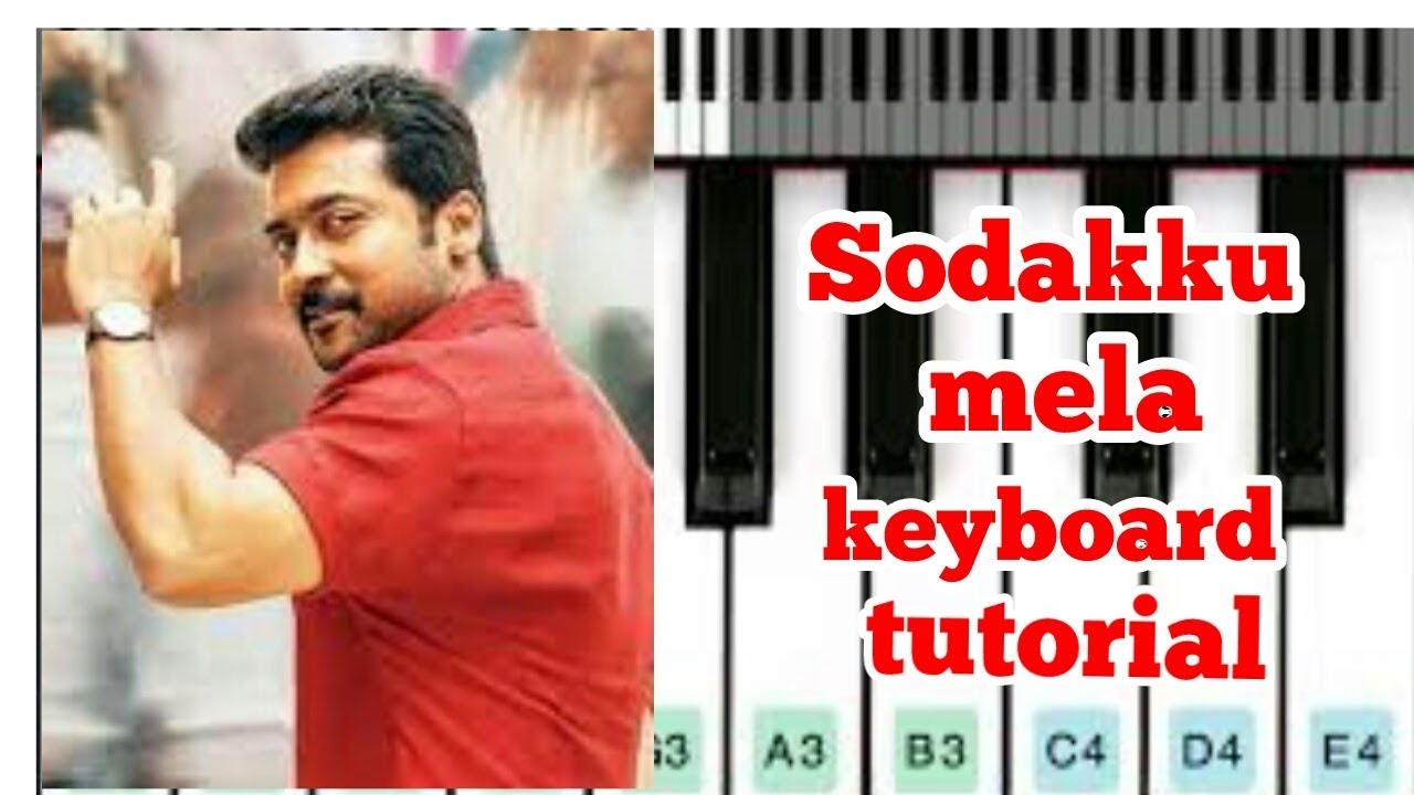 sodakku mela sodakku keyboard tutorial - YouTube