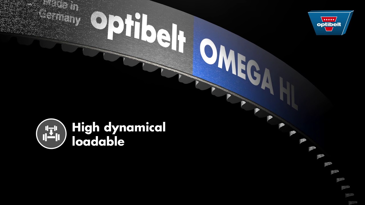 optibelt OMEGA HL - High performance timing belts for HTD + RPP pulleys ...