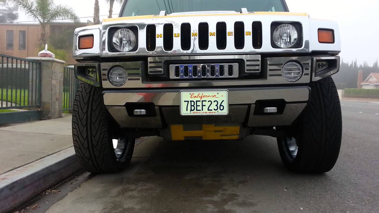 04 hummer h2 on 28s - YouTube