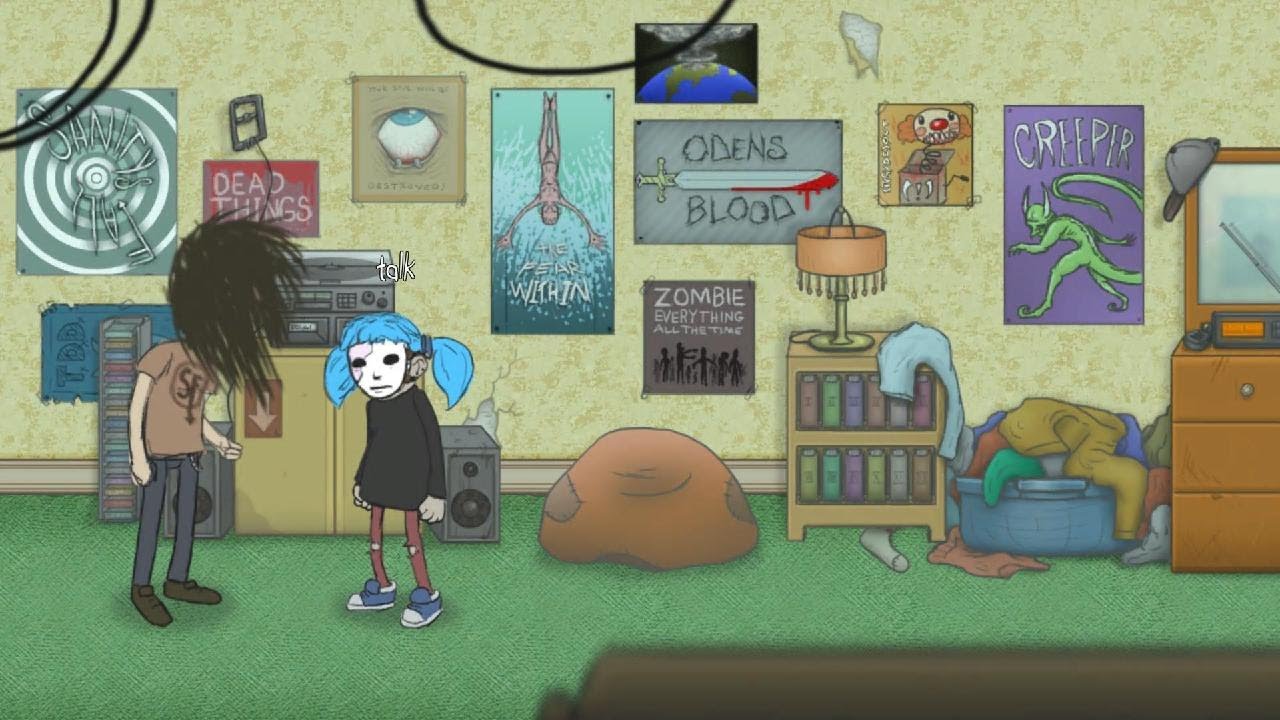 Sally and larry headbanging - YouTube