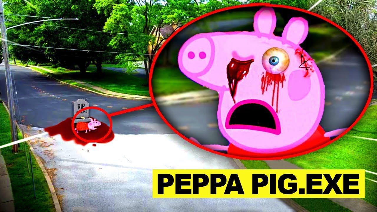 MON DRONE a FILMÉ PEPPA PIG.EXE vs PEPPA PIG dans la VIE RÉELLE ...