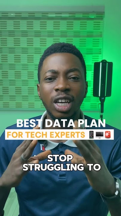 How to get the best data plan📱🖥️ (for tech experts) #tech #techtips #techhustle #dataplan #mtn ...