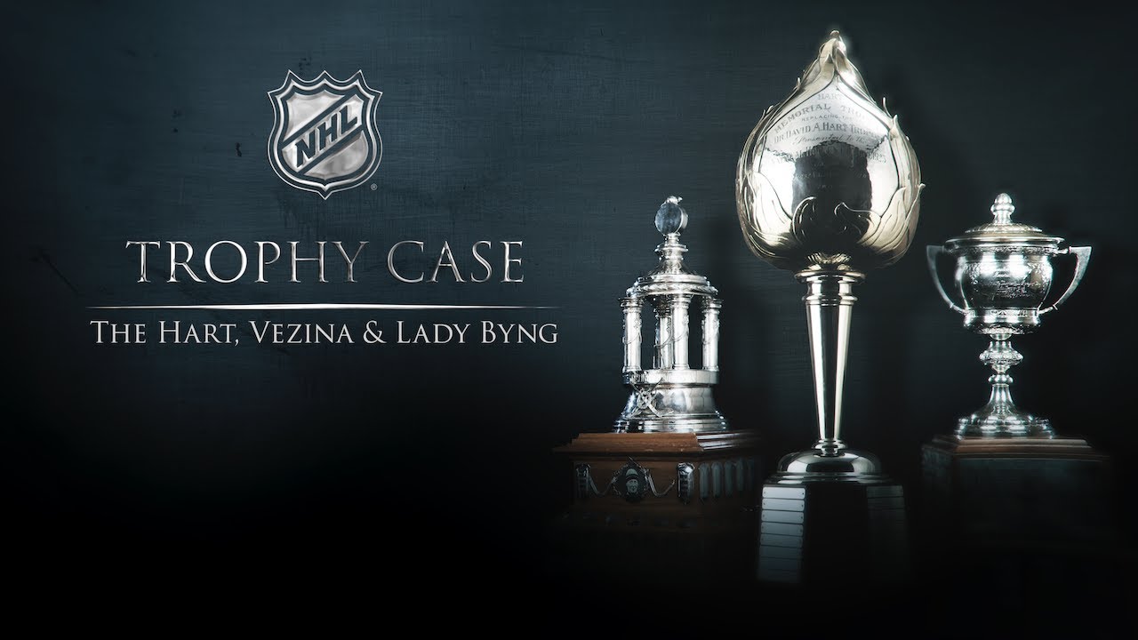 NHL Trophy Case: The Hart, Vezina, And Lady Byng Trophies Unveiled ...