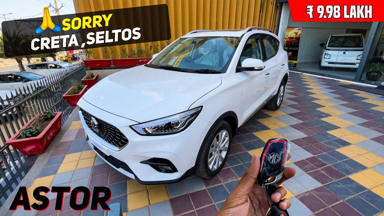 Why should you choose a 2024 MG ASTOR over a CRETA & SELTOS ? Detailed ...