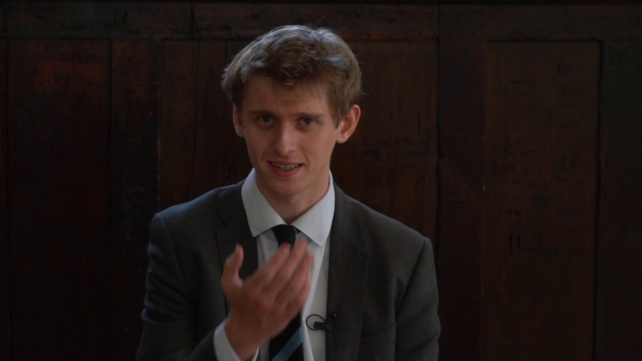 Bursary Ambassador Matthew Sargent OG - YouTube