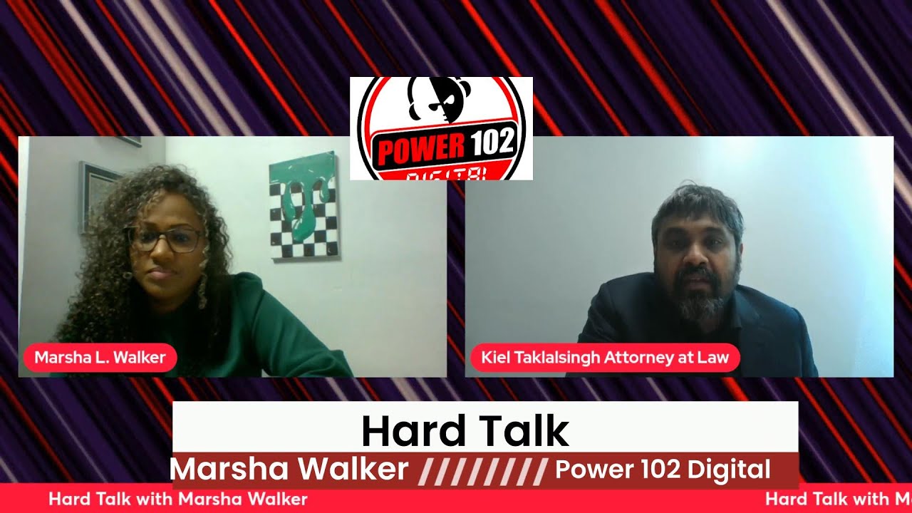 Marsha Walker talks to Attorney Kiel Taklalsingh about crime & the Law ...