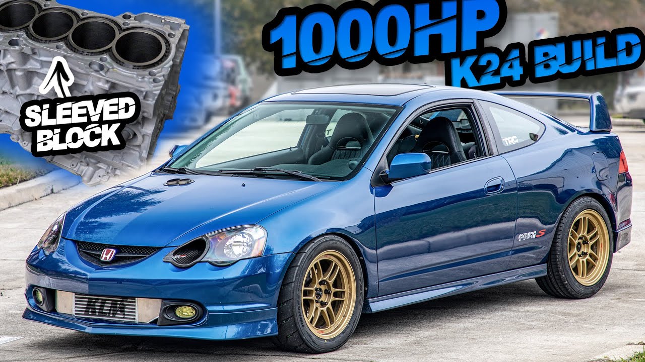 1000HP Honda K24 Build! | AWD Turbo Acura RSX (Engine Build Part 1 ...