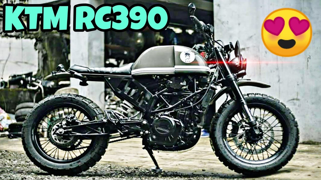 Modified KTM RC390 Into Custom Scrambler By Tokwa Party Garage ...
