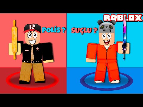 Polis mi Olmak İstersin Yoksa Suçlu mu? - Panda ile Roblox Would You Rather 2