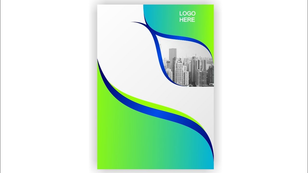 Business Cover page design in CorelDRAW | Brochure design | Coreldraw ...