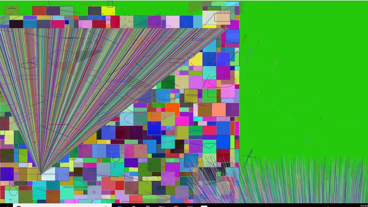 Glitch art processing - YouTube