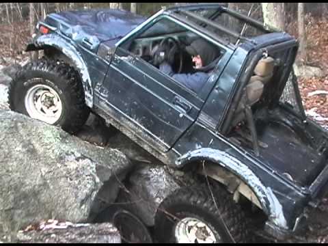 Redneck Suzuki Samurai Rollover - YouTube