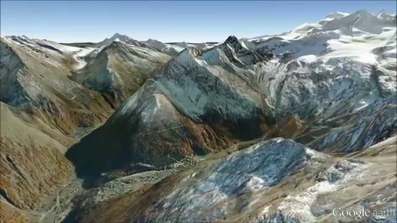 Swiss Alps Fly-Through 2 - Google Earth and Liquid Mind - YouTube