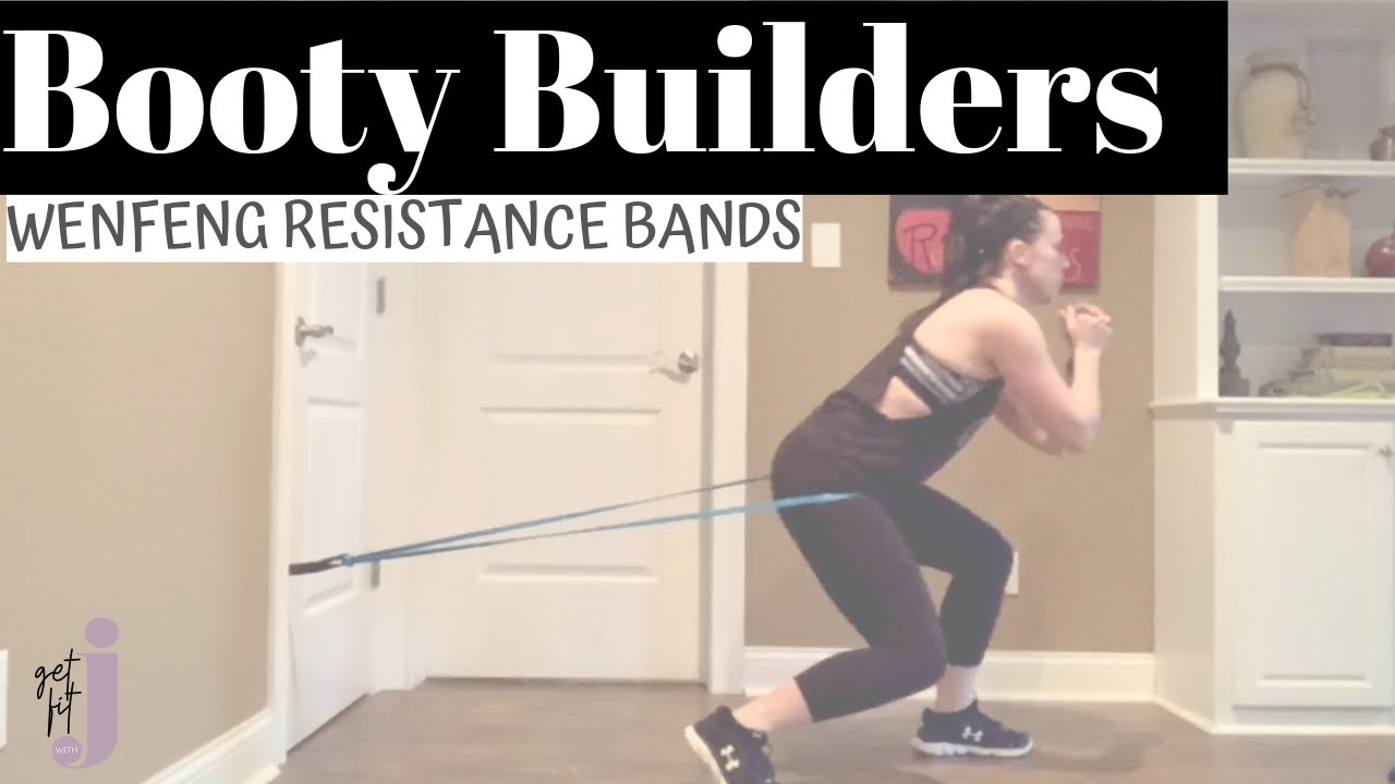 How To Build A Booty At Home Resistance Bands Home Workouts Youtube