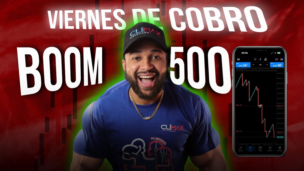 Entrada Boom 500 en vivo INDICES SINTETICOS | viernes de cobro - YouTube
