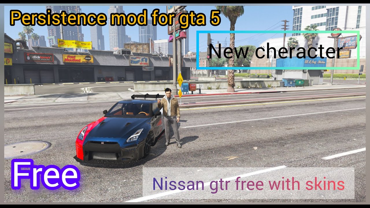 HOW TO DOWNLOAD PERSISTENCE MOD IN GTA 5 FREE AND NEW CHERACTER IN GTA ...