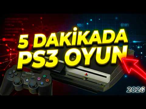 Çok Hızlı 😯 Playstation Oyun Nasıl Yüklenir? | Ps3 Oyun Yüklemek | FileZilla FTP 2026