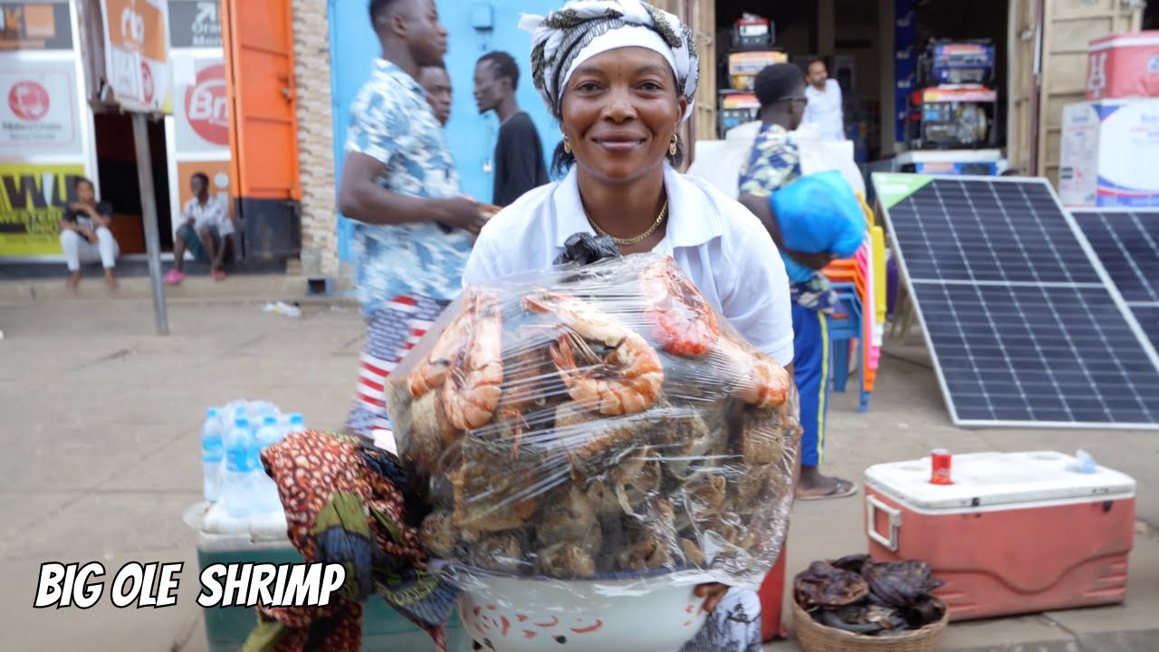 Sierra Leone Tour Vlog: Big Ole Shrimp - YouTube