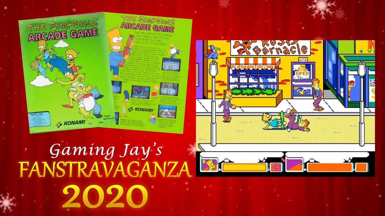 The Simpsons Arcade Game (DOS) - This Game Had a DOS Port ...
